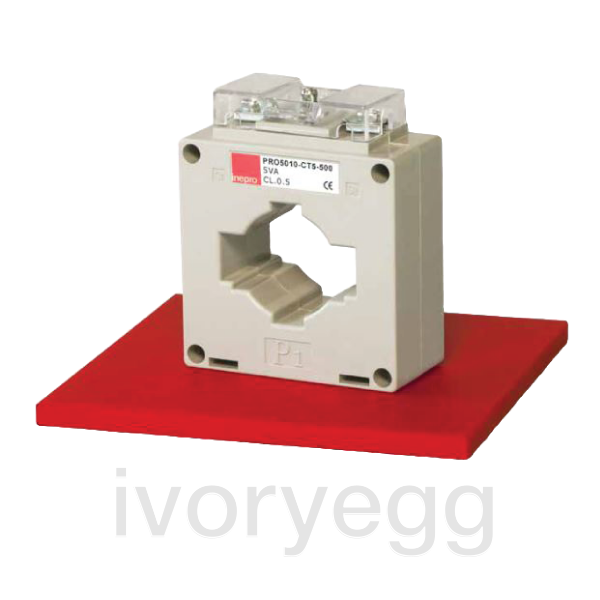 Current Transformer Solid Core, PRO5010-CT5-500 by INEPRO - Ivory Egg
