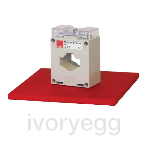 Current Transformer Solid Core, PRO3010-CT5-400 by INEPRO - Ivory Egg