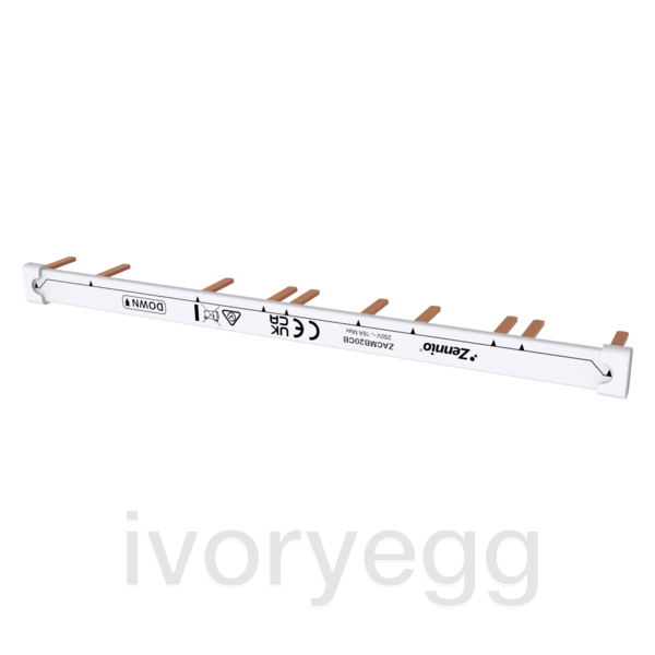 Comb busbar for MAXinBOX 20 – Up and Down comb by ZENNIO - Ivory Egg