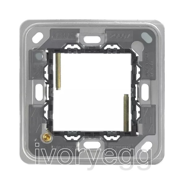 EIKON 2M mounting frame for BS boxes by VIMAR - Ivory Egg